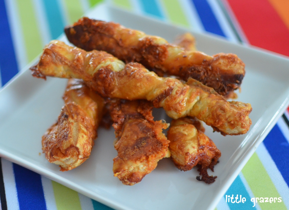 Cheddar and Marmite Twists